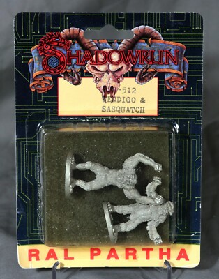 Shadowrun Wendigo & Sasquatch Ral Partha Sealed NEW 20-512 | eBay