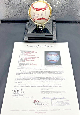 President Gerald Jerry Ford Signed Official AL Baseball JSA /Loa | eBay