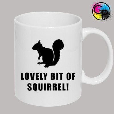 LOVELY BIT OF SQUIRREL FUNNY MUG RUDE HUMOUR JOKE PRESENT NOVELTY GIFT ...