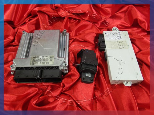 BMW E60 E61 5 series 3.5d M57N DIESEL ENGINE ECU COMPUTER DDE CAS2 KEY ...