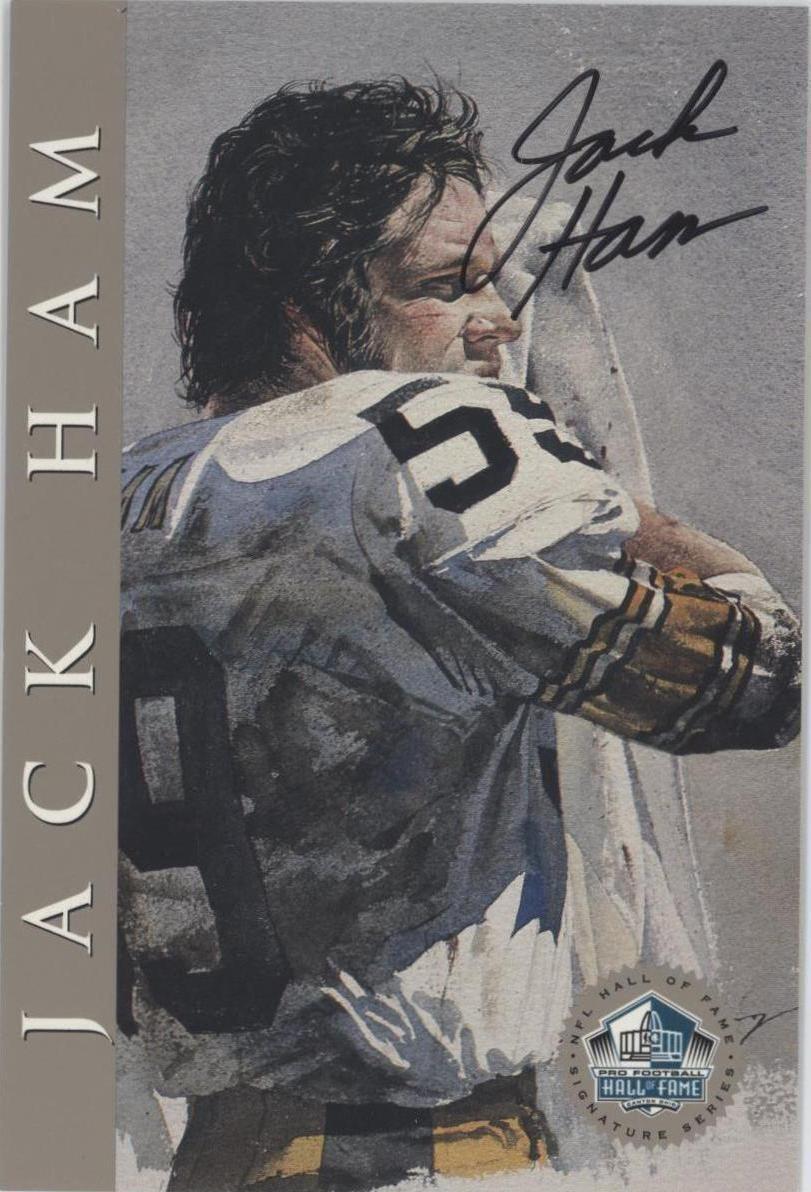 1998 NFL Hall of Fame Signature Series - Jack Ham Autographs /2500 (AU ...