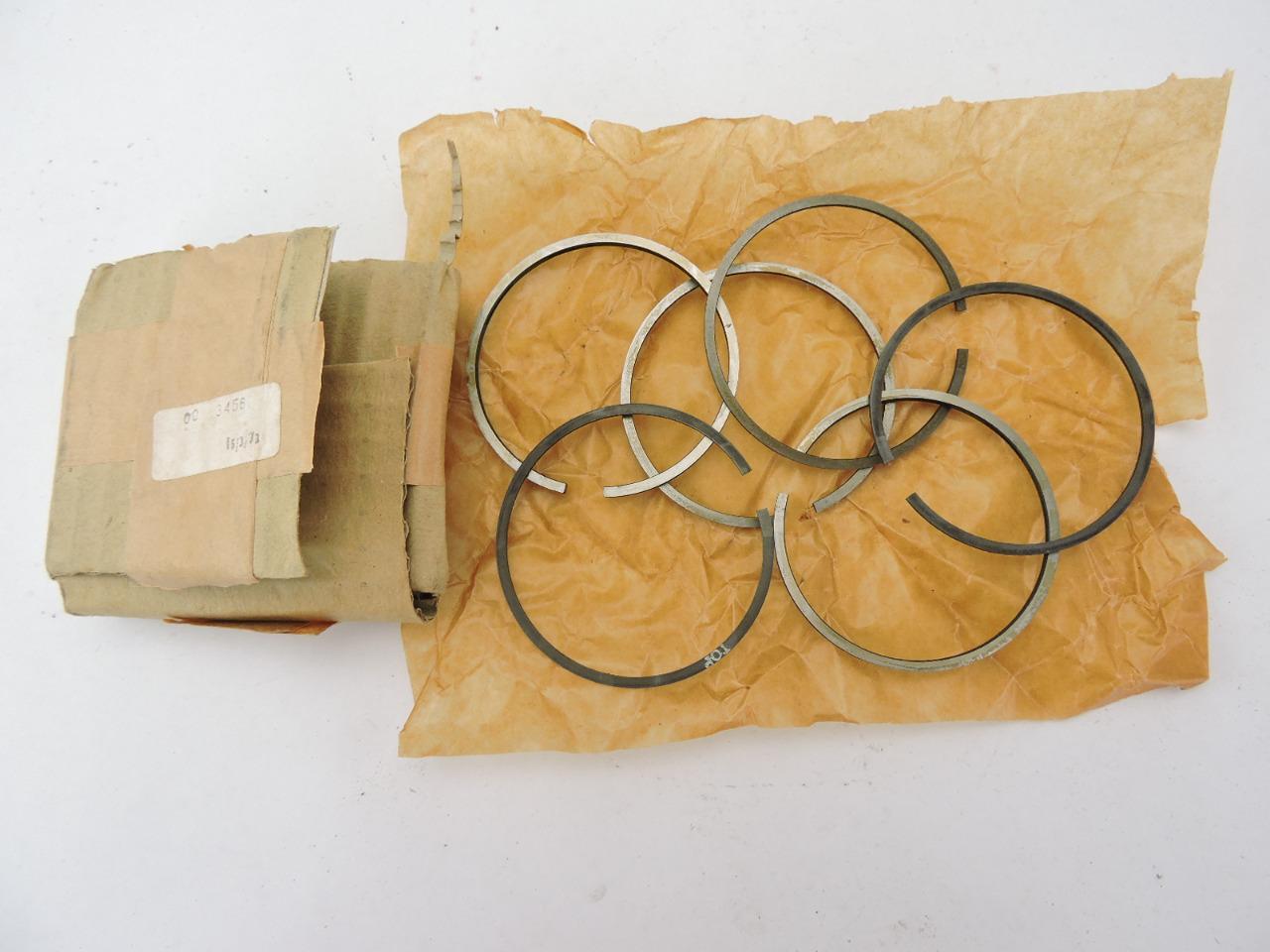 00-3456 NOS .040 Piston Rings BSA 650 A65 Lightning Spitfire Hornet W12 ...