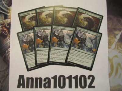 Ravnica Allegiance. Biogenic Upgrade and Axebane Beast x4 MTG 4x LP | eBay