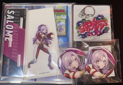 Street Fighter Acrylic Stand Cappukuji Strike 6 Nijisanji Ichi-Hyakuman ...