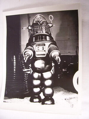 B & W 1956 Photo of Robbie the Robot from Forbidden Planet Movie ...