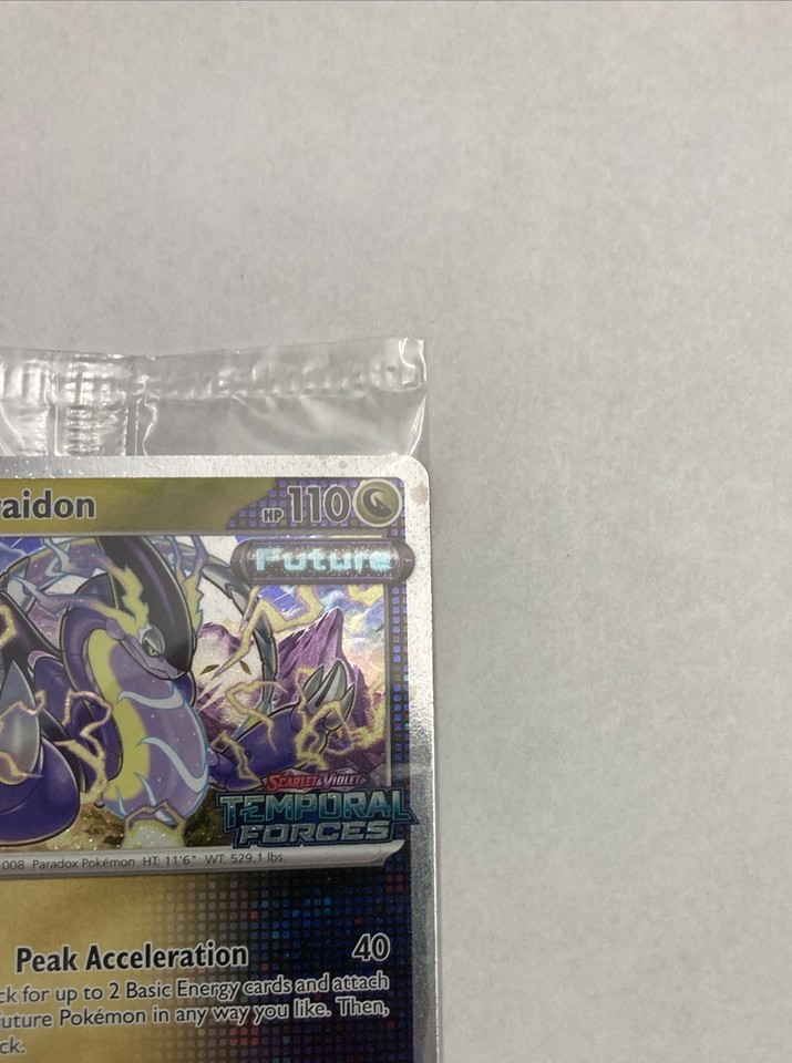 Pokemon TCG Miraidon 121/162 Temporal Forces Sealed BEST BUY EXCLUSIVE ...