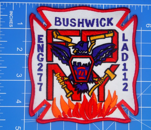 FDNY New York City Fire Department Engine 277 patch-B | eBay