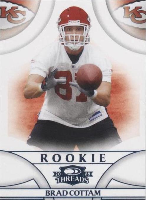 2008 Donruss Threads - Rookie Brad Cottam #159 Blue Century Proof /350 ...