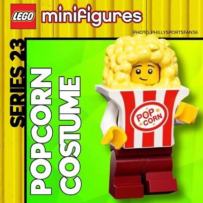 NEW LEGO Popcorn Costume, Series 23 CMF Collectible 71034 Minifigure ...