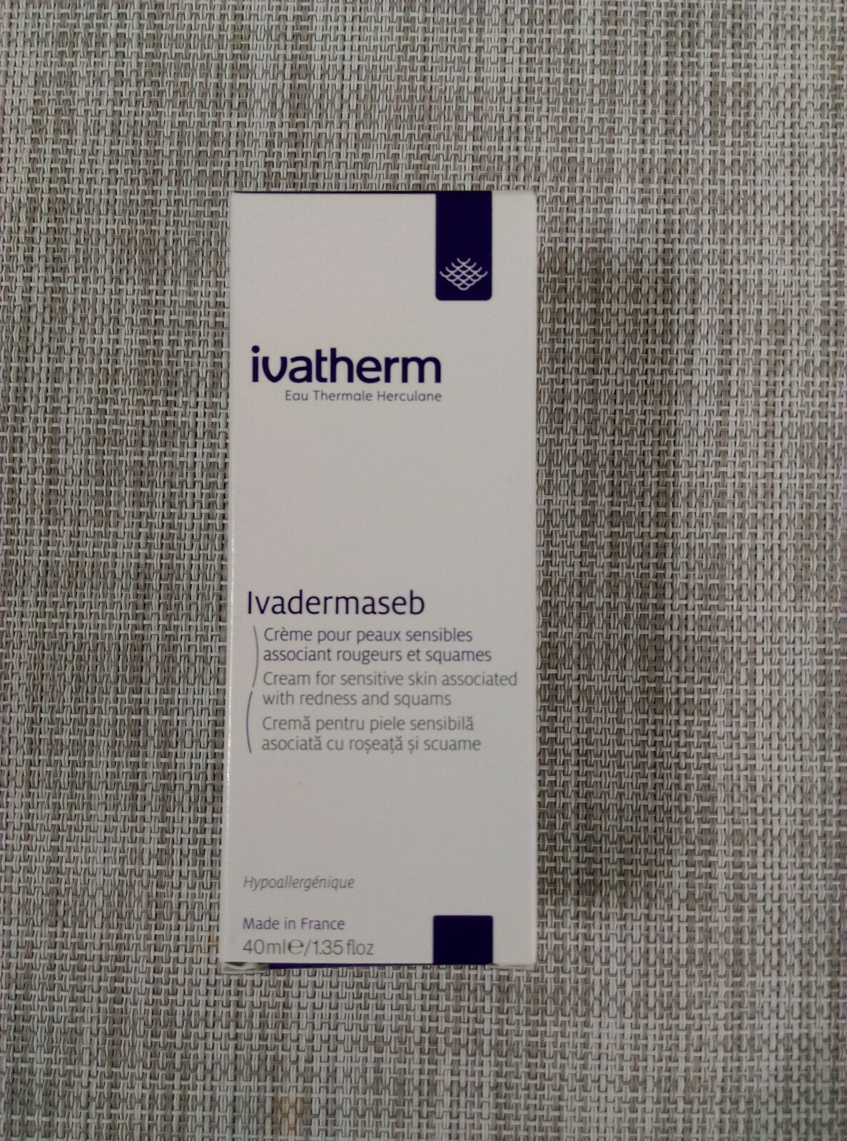 Ivatherm IVADERMASEB anti-redness, anti-squams moisturizing cream ...