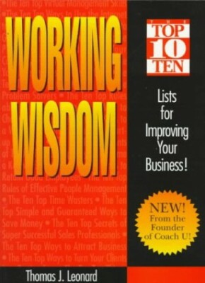 Working Wisdom by Leonard, Thomas J. 1885167261 FREE Shipping | eBay.de