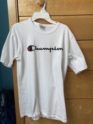 Champion Mens Classic Jersey Script Logo T-Shirt---Brand New---Various ...
