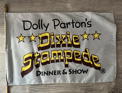 Dolly Parton’s Dixie Stampede Dinner Attraction Flag (MM) | eBay