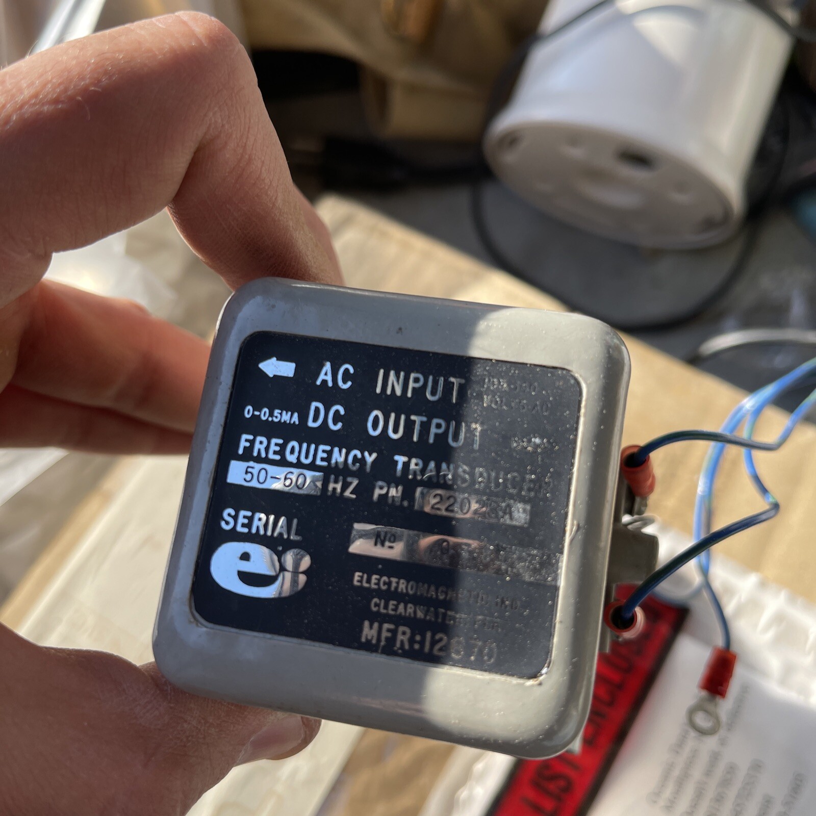 electromagnetic frequency transducer 22028a mfr:12670 | eBay