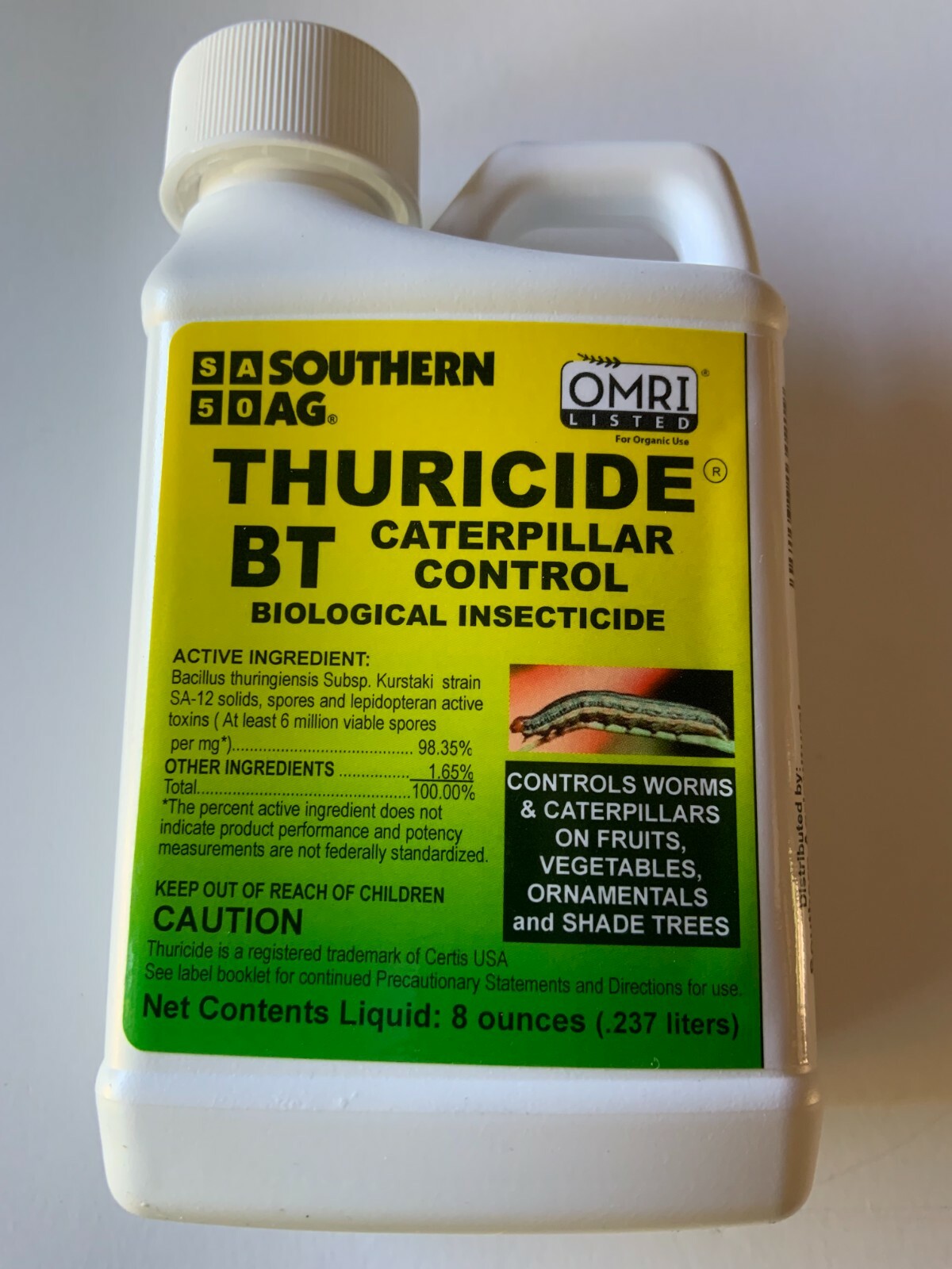 Southern AG Thuricide BT Caterpillar Control - 8Oz for sale online | eBay