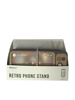Retro Phone Stand By VIVITAR Suitable For All Smartphone Models Width 6 ...