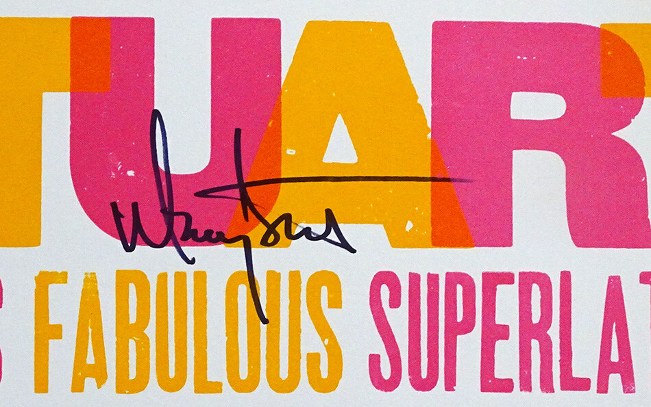 JOHN PRINE & MARTY STUART Autograph SIGNED POSTER w/ Doug Kershaw ...