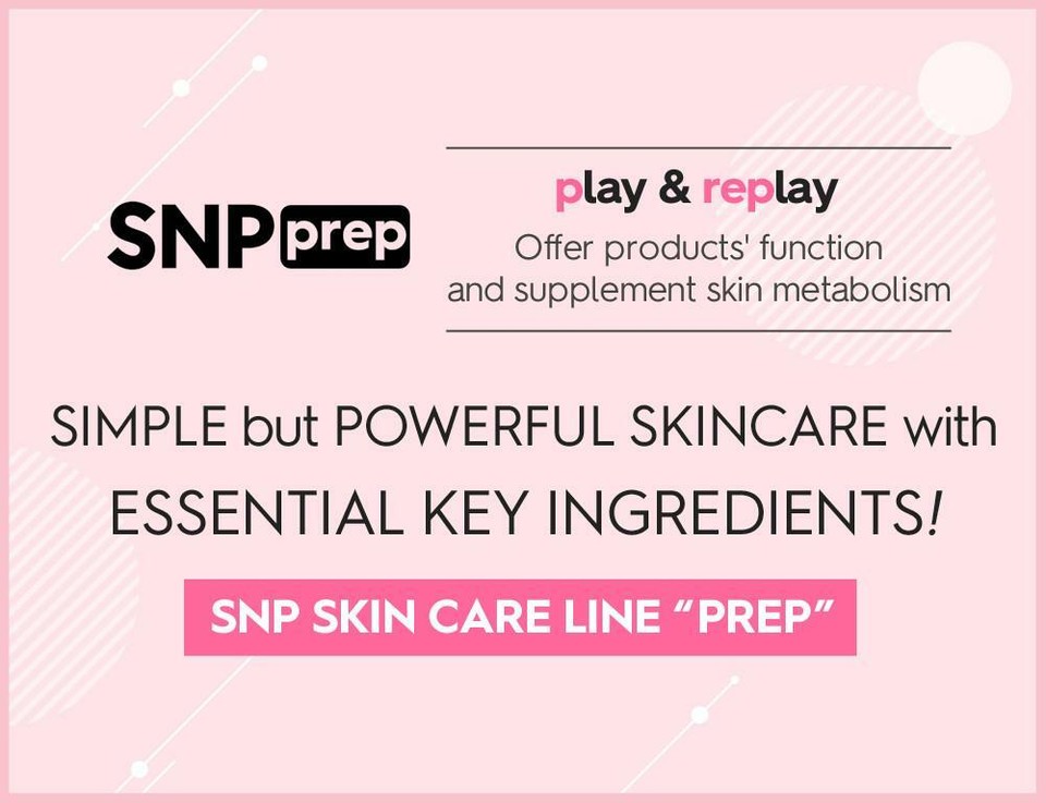 SNP PREP Peptaronic Toner 320ml/No Case box/Fresh Moisture/Hydration ...