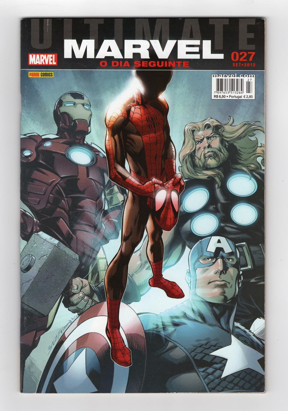2011 MARVEL ULTIMATE FALLOUT #4 1ST APPEARANCE OF MILES MORALES KEY ...
