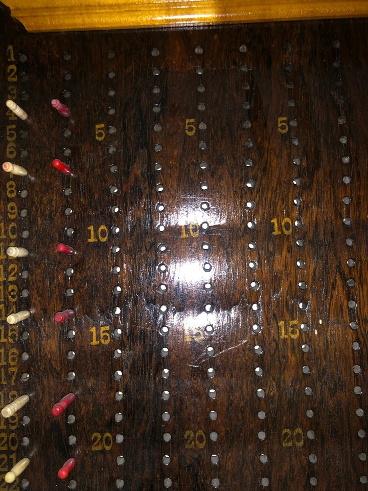 Antique billiards pool pin pool kelly score board Rare | eBay