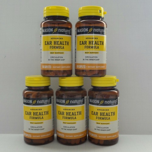 Inner Ringing Tinnitus 5 X 100 = 500 TABLETS ADVANCED EAR HEALTH ...