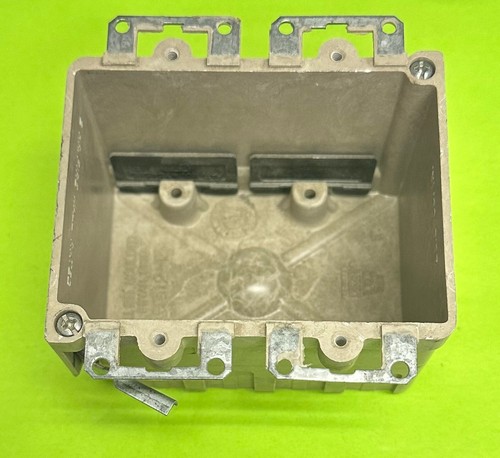 9312-EWK ALLIED MOULDED 2-GANG OLD WORK REMODEL CUT-IN BOX | eBay