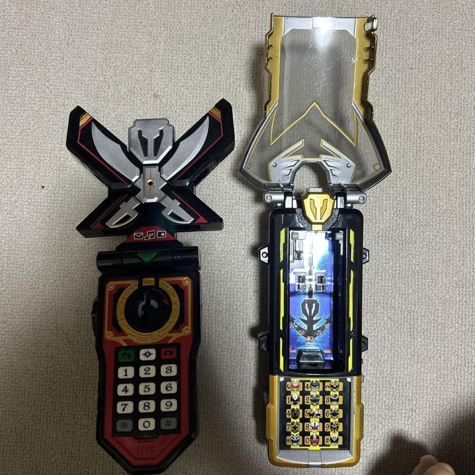 Power Rangers Gokaiger DX Mobirates Gokai Cellular Ranger Key Set ...