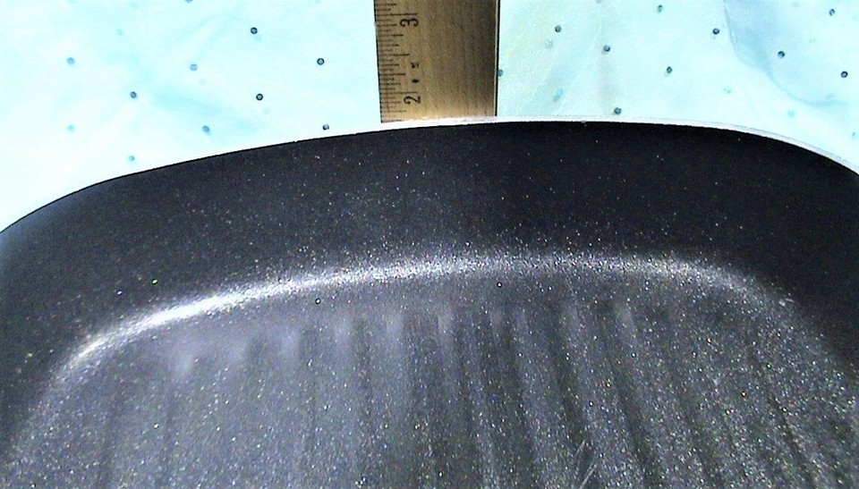 Vintage 'Made In France' 10.25in. Green Square Stainless Sear Grill Pan ...