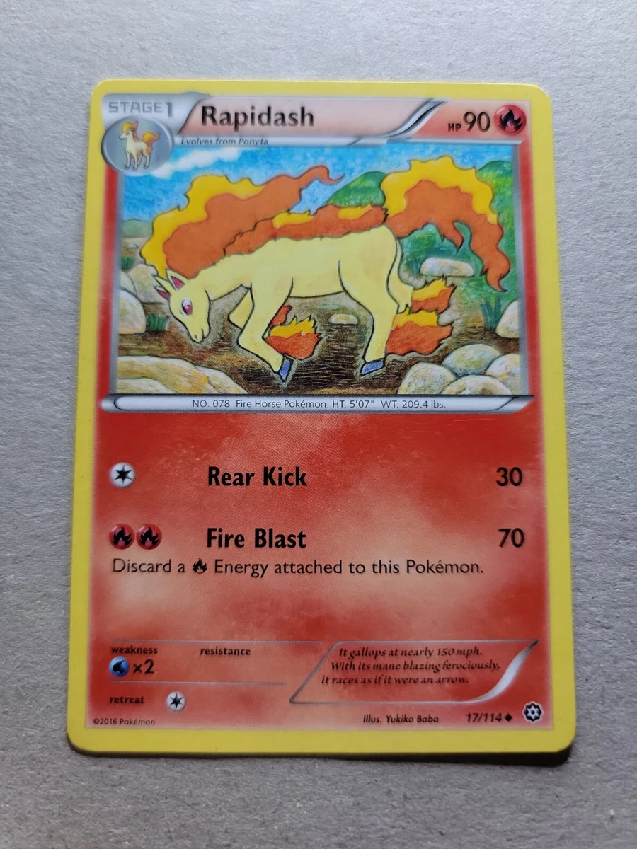 Rapidash Pokemon Card