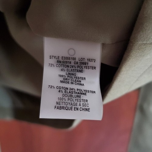 NWT ELIE TAHARI Isla Olive Green Cargo Pocket Jacket sz 12 | eBay