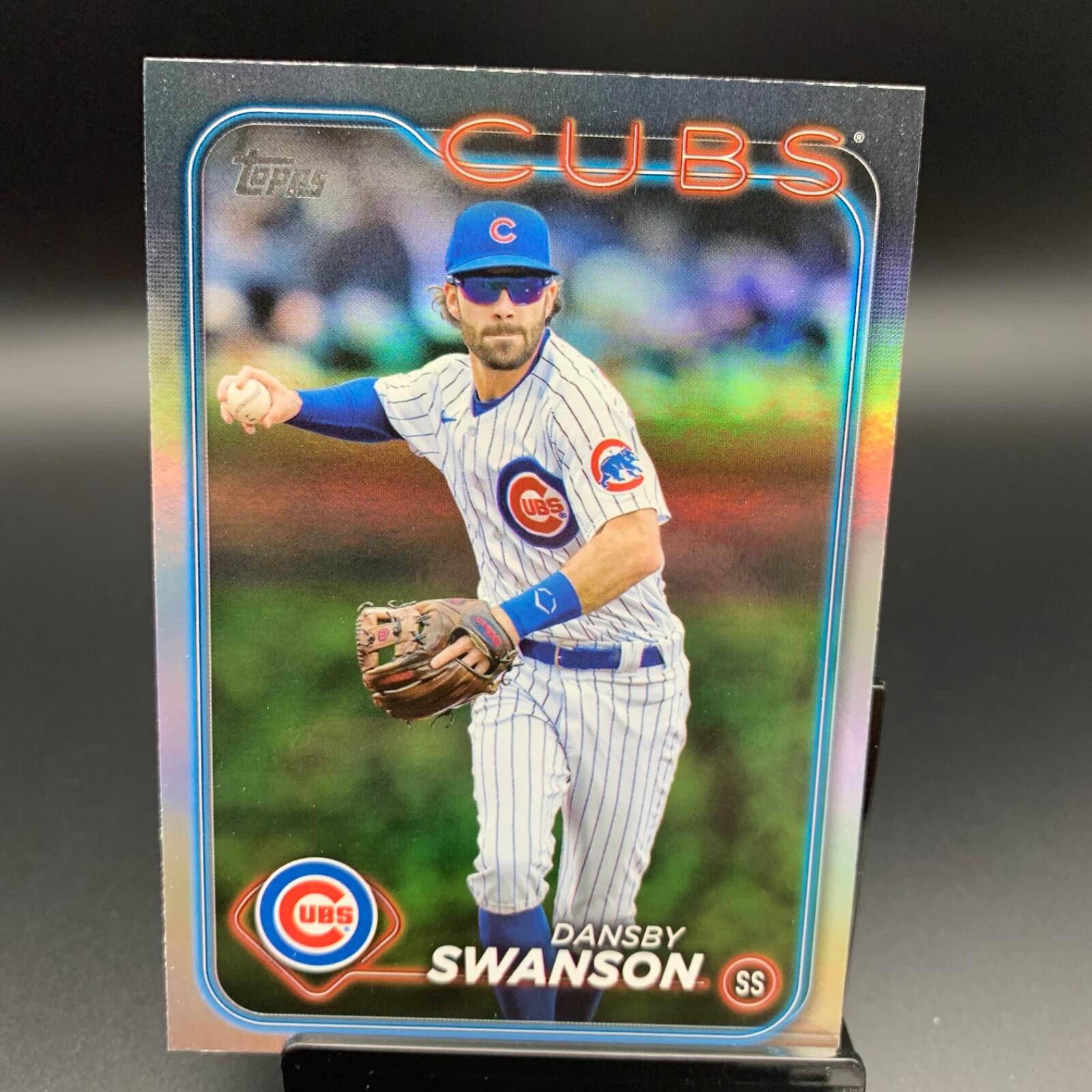 2024 Topps Series 1 #164 Dansby Swanson Rainbow Foil Chicago Cubs | eBay