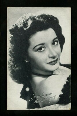 Movie / TV Star Cinema vintage postcard Mimi Benzell actress | eBay
