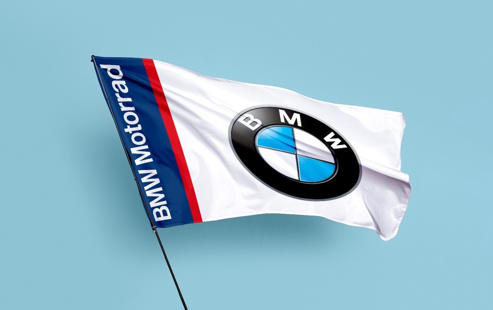 BMW Motorrad Motorcycle Riding Flag Banner 3x5 ft Motorbike Man Cave ...
