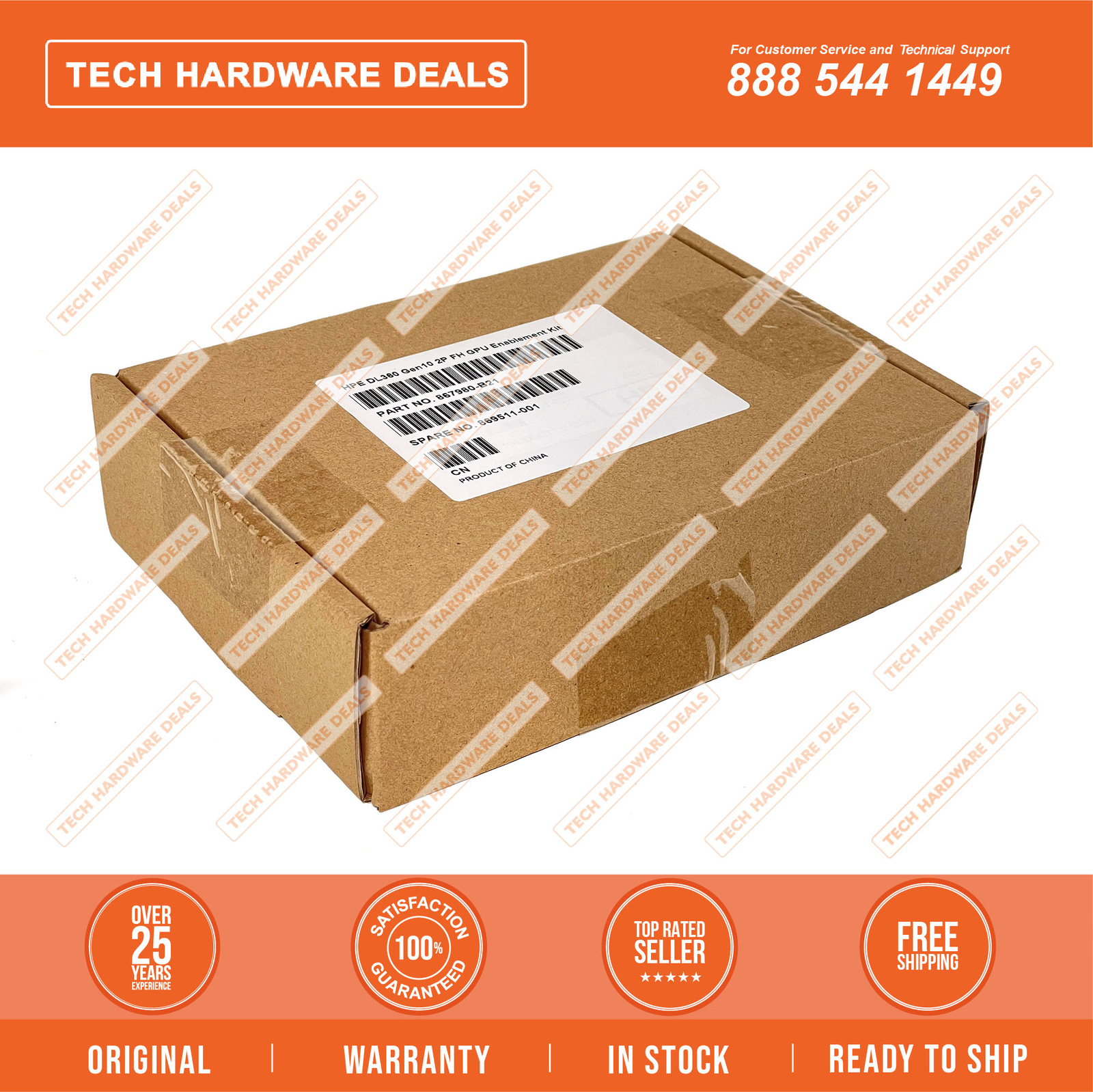 875540-001 NEW SEALED HPE DL360 Gen10 2P FH GPU Enablement Kit | eBay