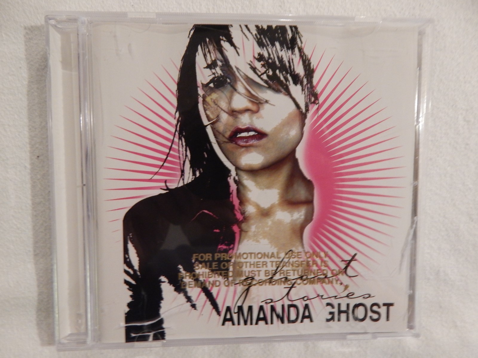 Amanda Ghost "Ghost Stories" BRAND NEW ENHANCED PROMO CD! NEVER PLAYED ...