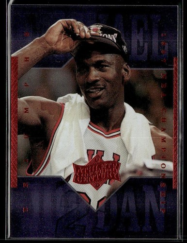 1999 Upper Deck Michael Jordan Athlete of the Century #36 Michael ...