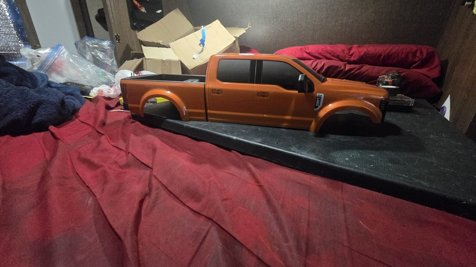 CEN Racing Ford F250 Custom Lift Body Factory Painted Burnt Copper ...