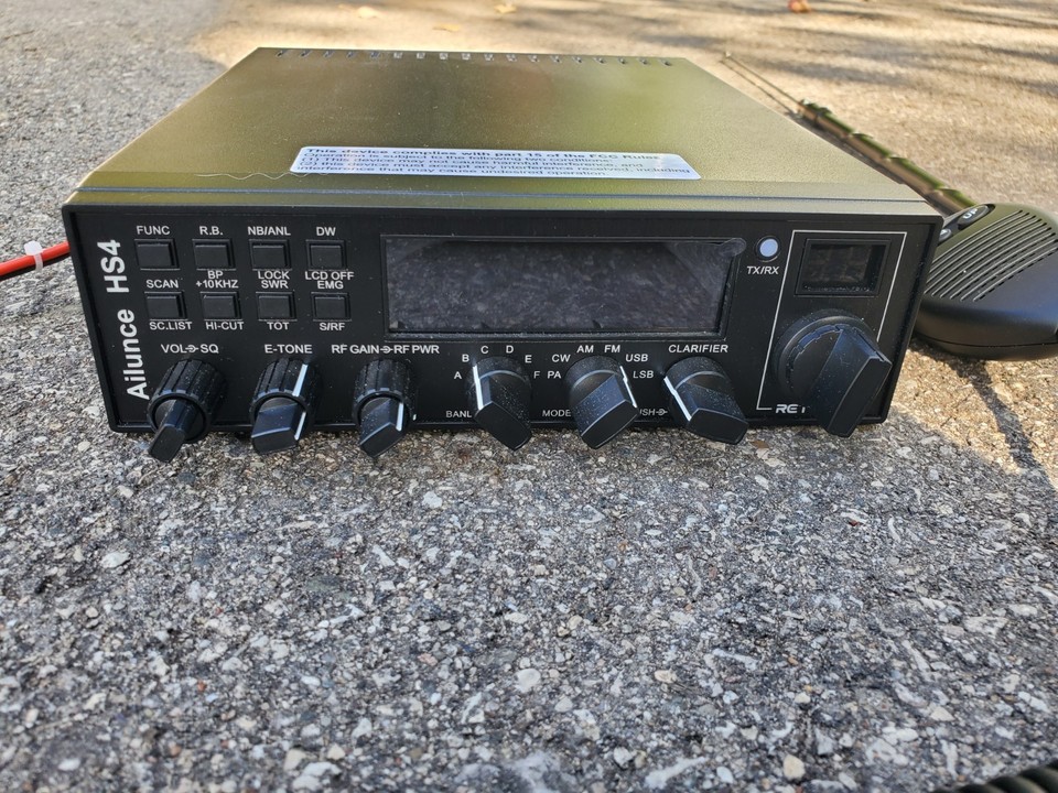 Retevis Ailunce HS4 10 Meter Ham Radio 28.00MHz-29.70MHz + SHARK ...