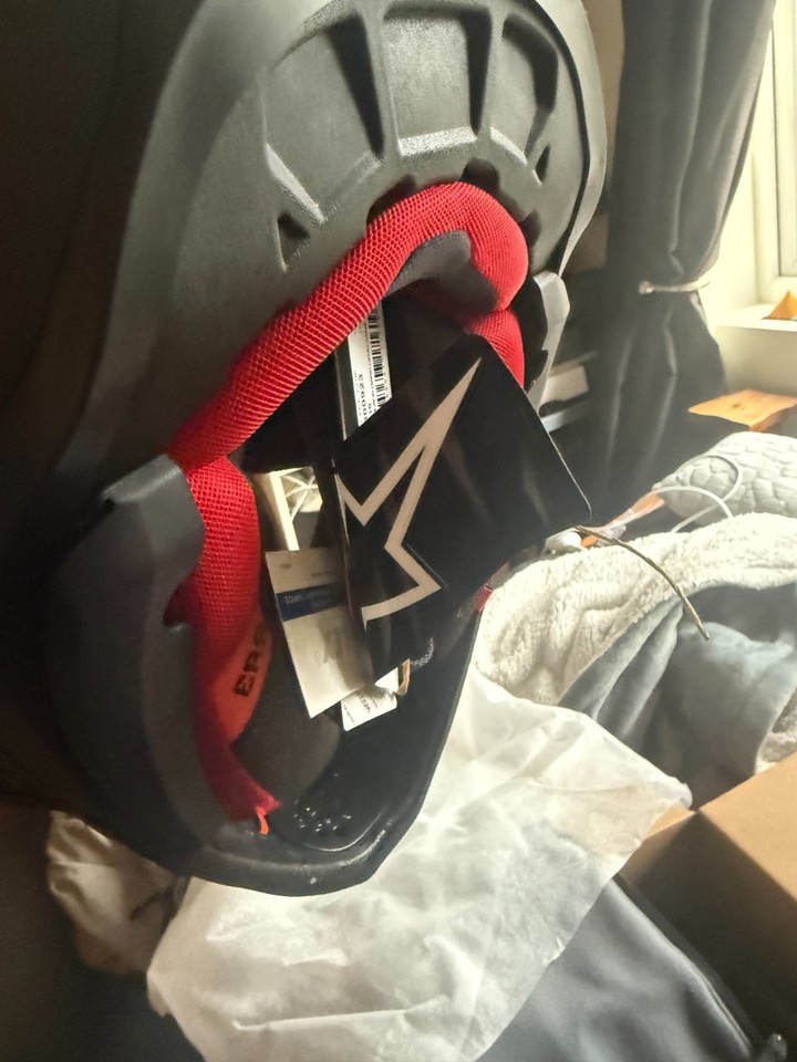 Alpinestar S-M10 SUPERTECH HELMET Flood black (large, brand new) | eBay UK