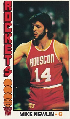 MIKE NEWLIN 1976-77 Topps Basketball # 139 Houston Rockets Ex Plus | eBay