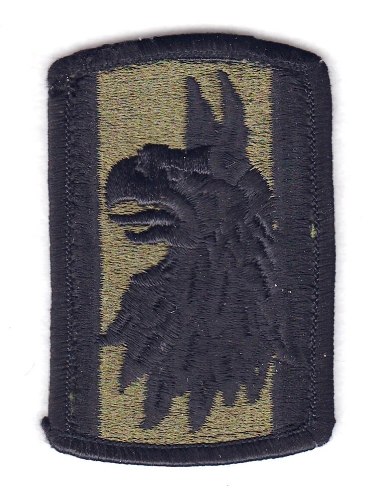 Army Patch: 470th Military Intelligence Brigade - merrowed edge ...