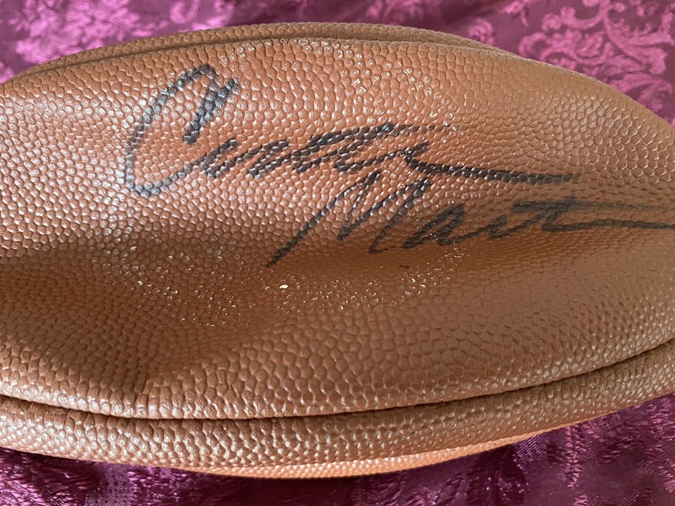 Curtis Martin Autograph NFL Football Signature Rookies COA Included ...