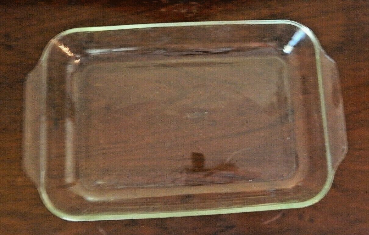 Pyrex #233 Clear Glass Rectangular Pan Baking Dish, 13"x9"x2" 4L EUC | eBay