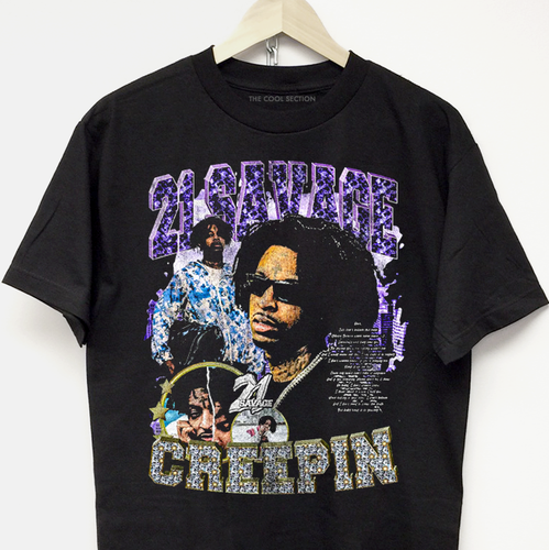 21 SAVAGE T-SHIRT vtg rap tee drake kendrick k dot travis scott tour ...