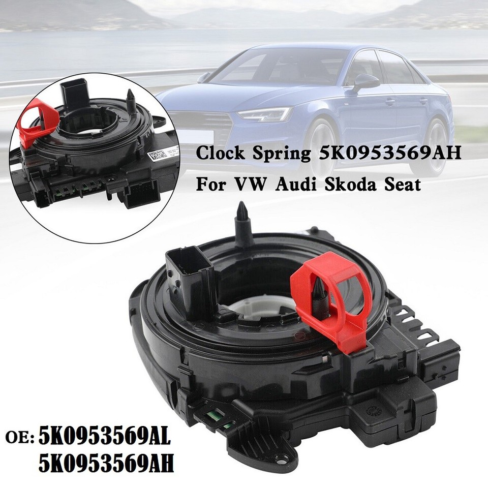 5K0953569AL MFSW Steering Module Slip Ring Cruise Clock Spring For VW ...
