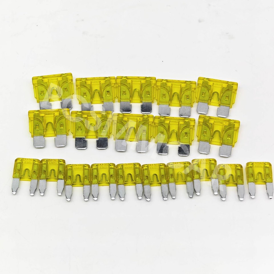 140Pcs Mini Medium Mixed Blade Fuses Assortment Kit For Car Truck SUV ...