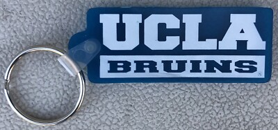 Vintage UCLA Bruins Blue Rubber Keychain Key Ring | eBay