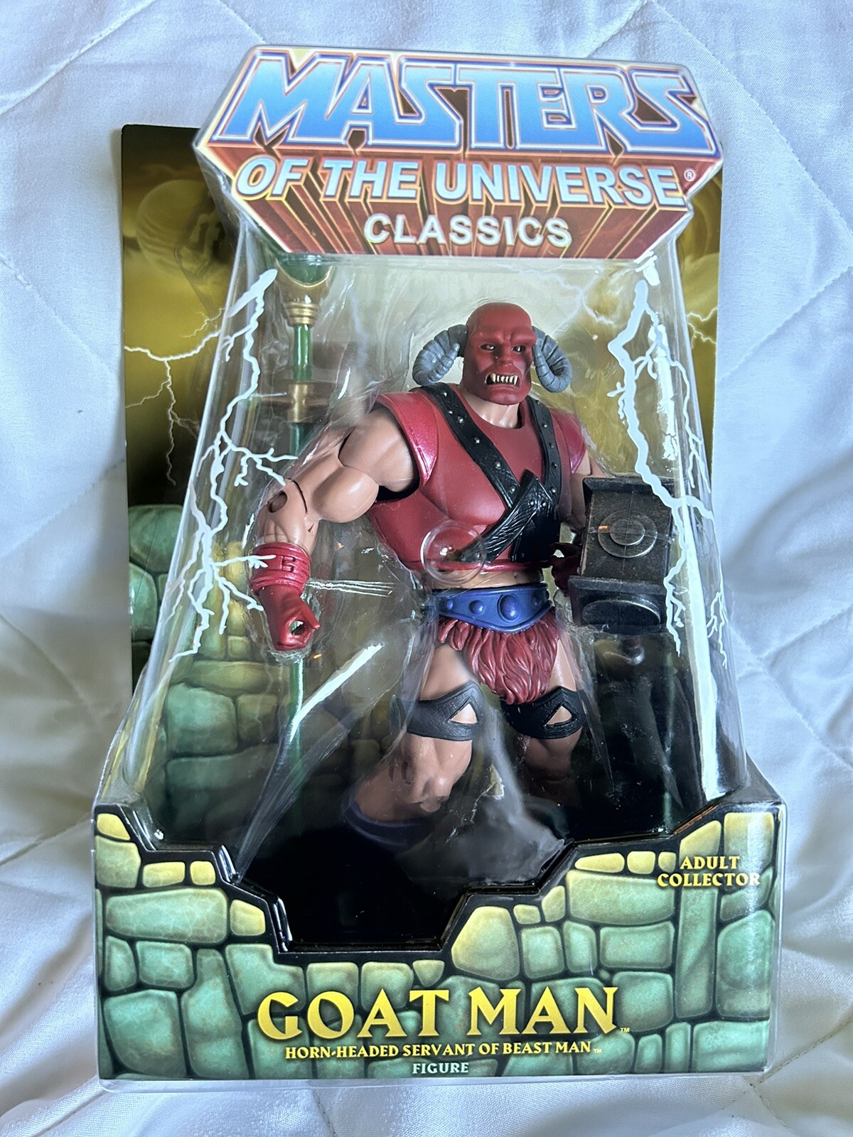 Goat Man Masters of the Universe Classics MOTUC CIB New w/Mailer Box