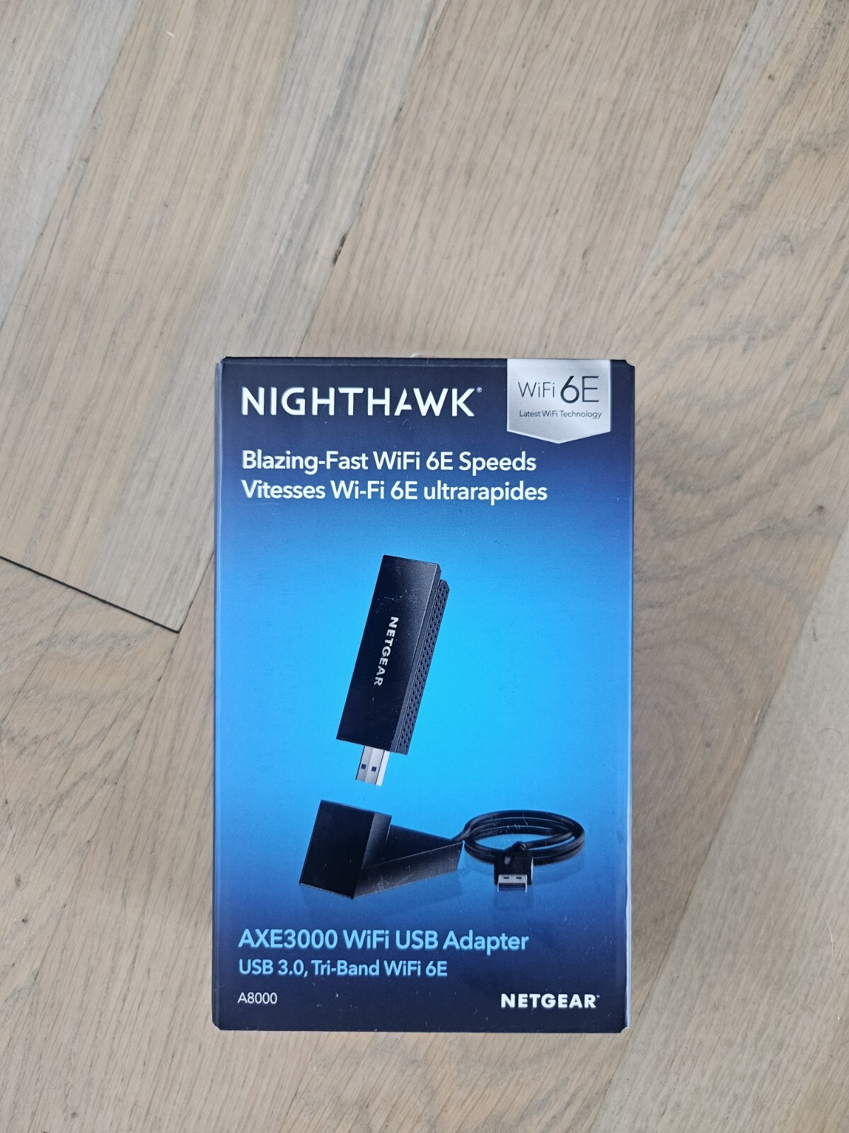 NETGEAR - Nighthawk AXE3000 Tri-Band Wi-Fi 6E USB 3.0 Adapter - Black ...