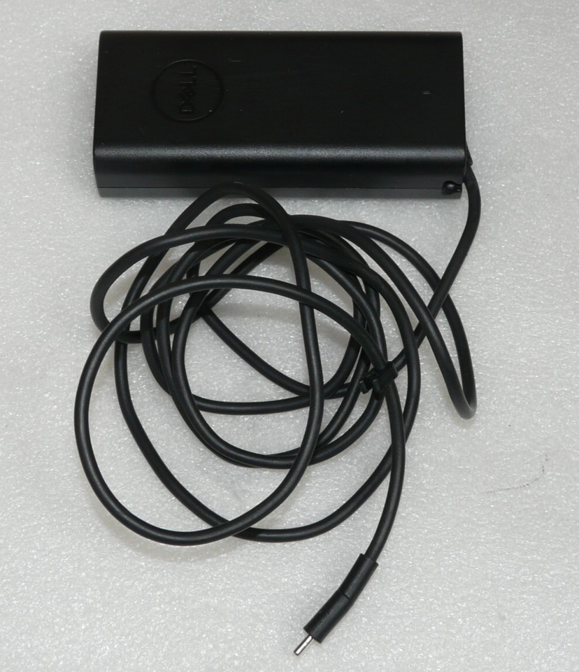 Genuine Original Dell USB-C 65W Type USBC Laptop Charger AC Adapter ...